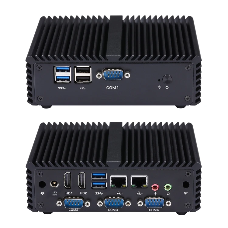 Mini Pc Core I3 I5 Processor Onboard Aes-ni 2 Gigabit Nics 4 Rs232 Com ...