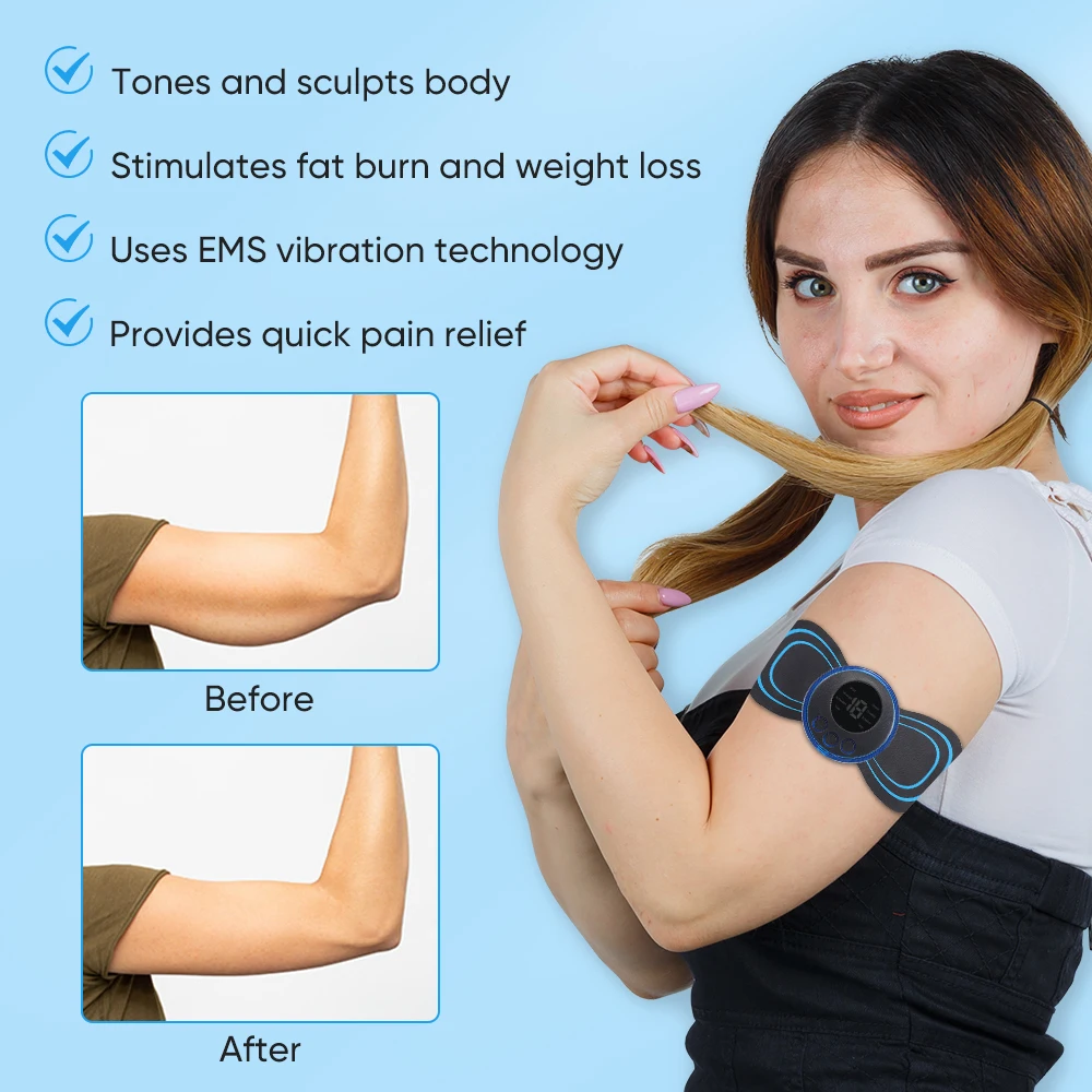 ONULISS Electric Mini Ems Masajeador - Portable Massager
