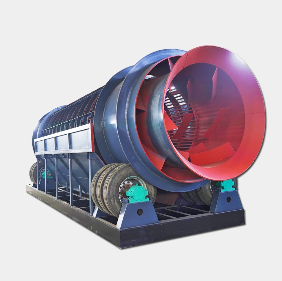 Mobile Domestic Waste Screening Machine Construction Industry Waste ...