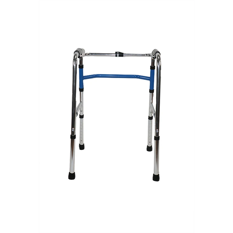 Aluminium Frame Folding Walker Rehabilitation Walker For Olderly ...