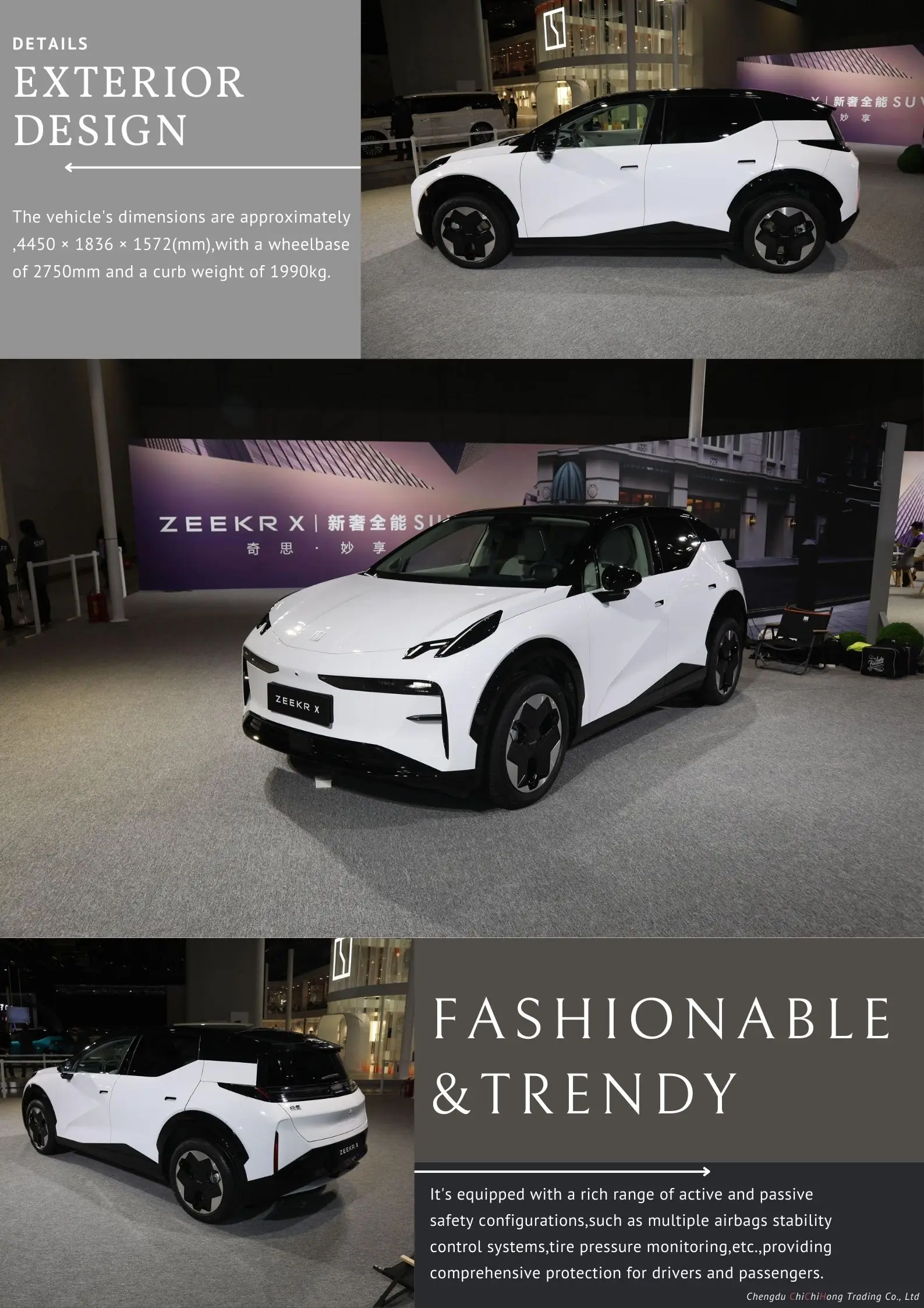 Deposit Zeekr Latest Chinese Zeekr X Suv 2024 Factory Wholesale New ...