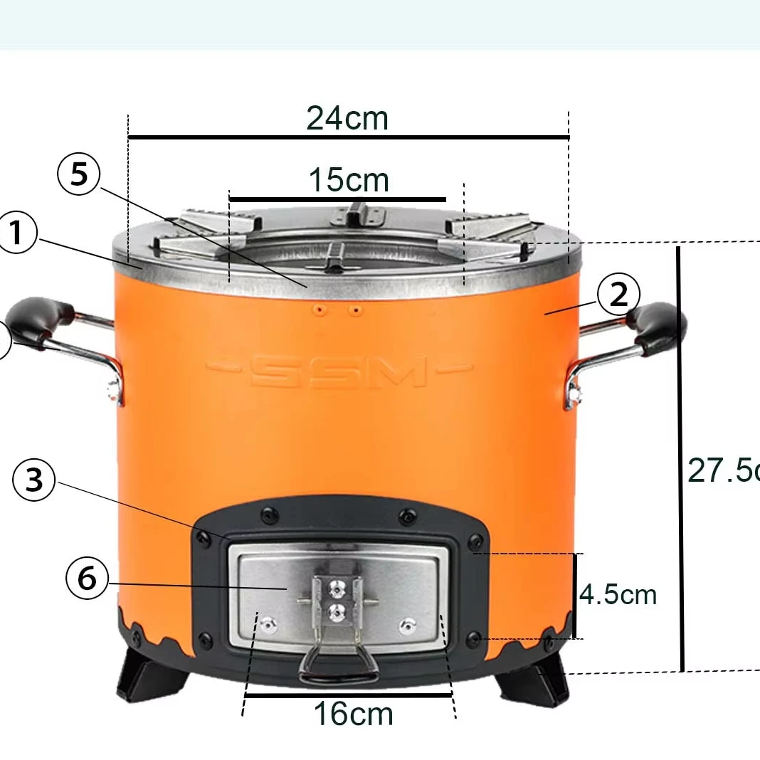 Ssm Jikokoa Charcoal Stove Cooking Smokeless Small Coal Stove For ...