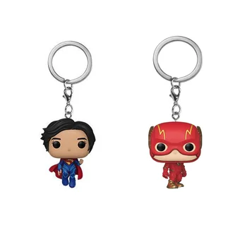 Hot Selling Keychain The Flash Keychain Super Girl Keychain Action ...