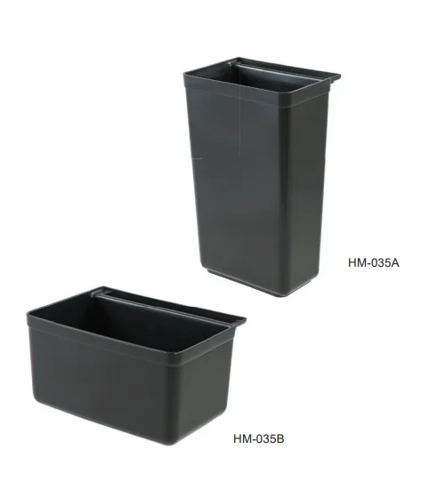 Elegant Plastic Waste Bins - Ideal for Restaurants & Hotels