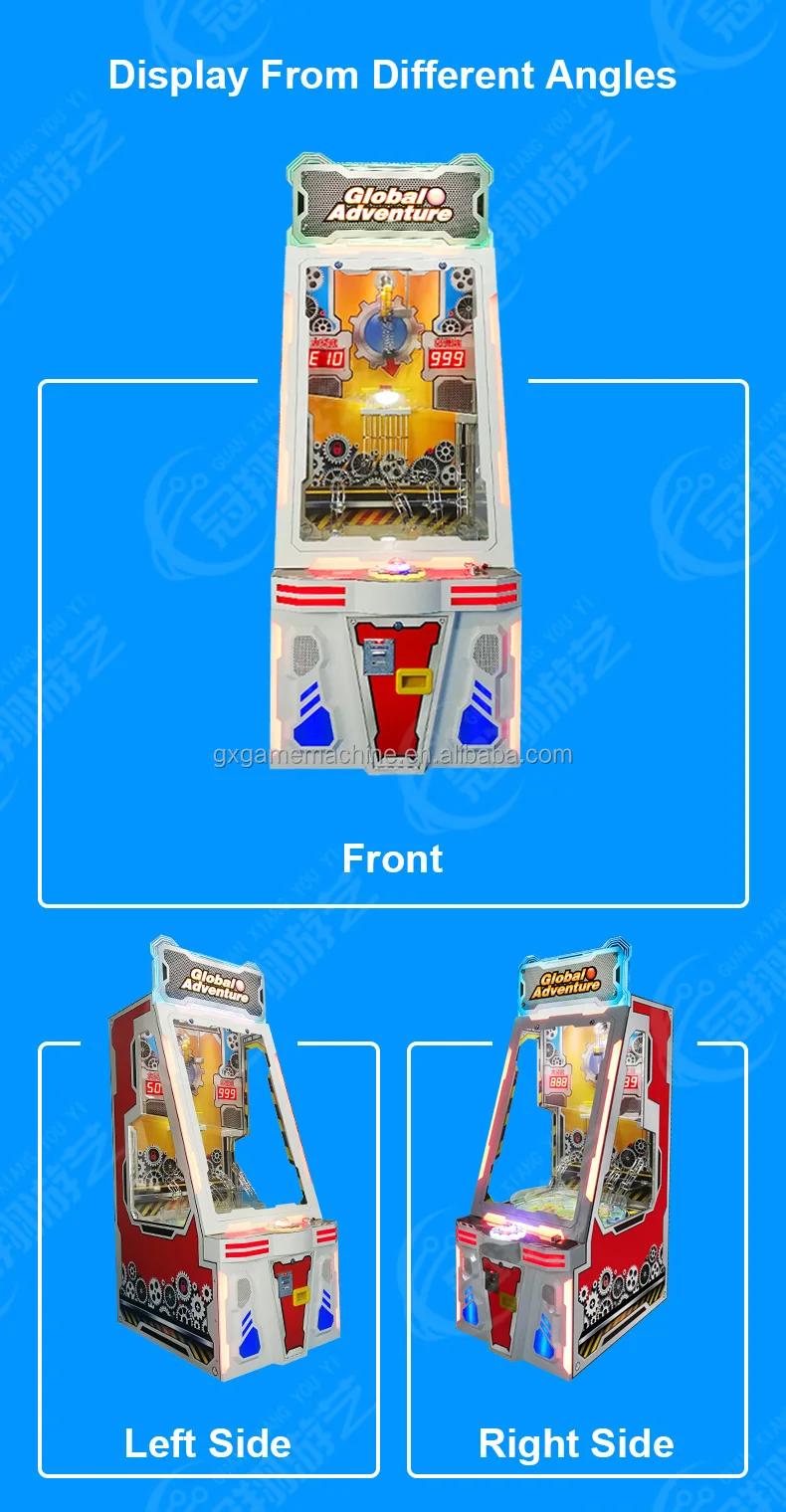 GX Custom Coin Operated Indoor Adults Sport Games Video Carnival Booth ...