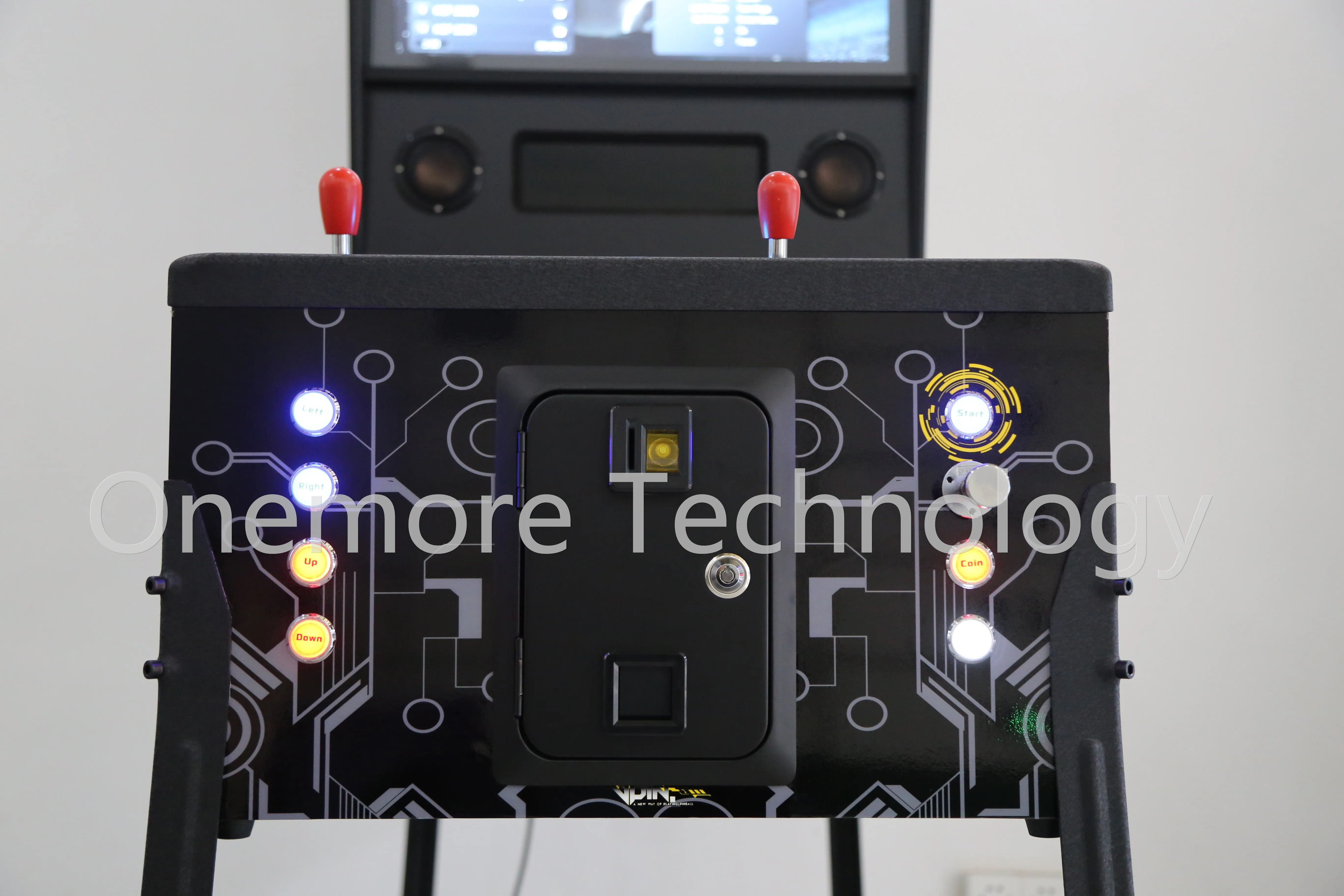 Classical 2 Player Arcade Virtual Pinball Game Machine 43" 32" 15.6 ...