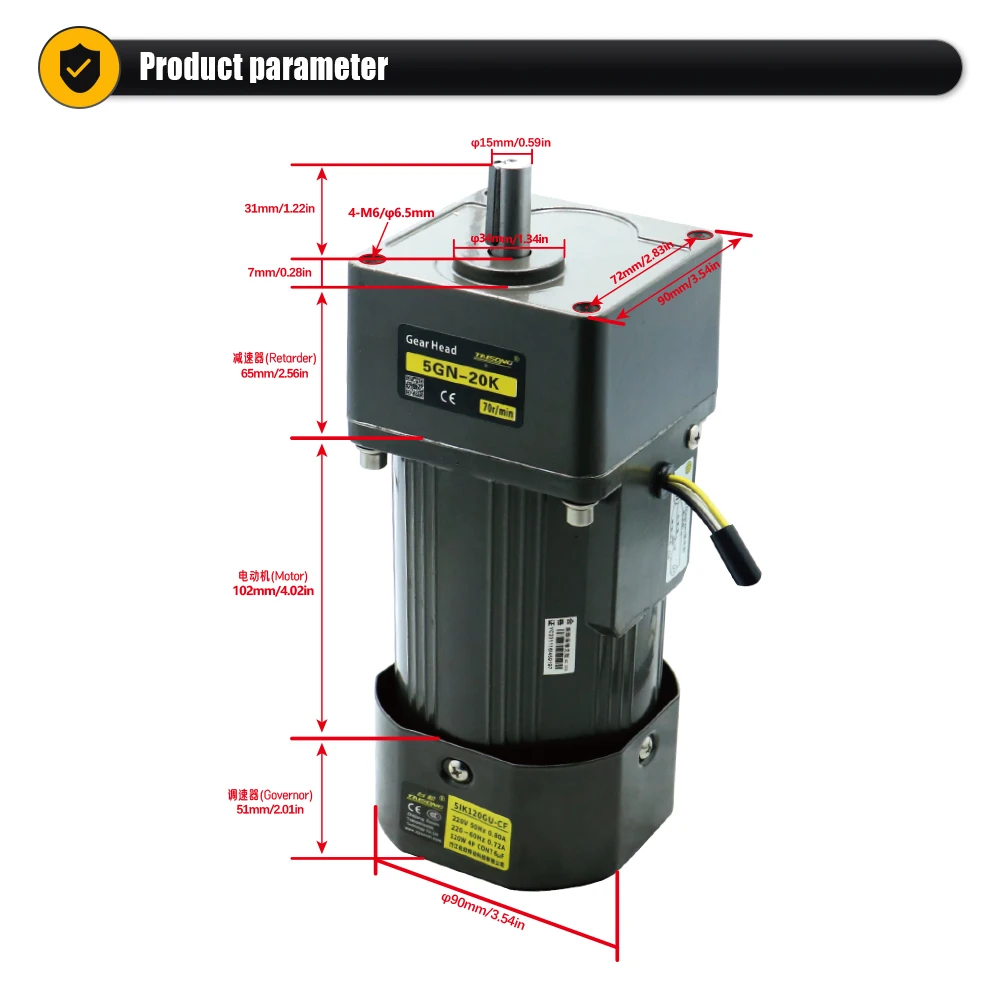 110v 220v 1400 Rpm Electric Constant Speed Type Single Phase Induction ...