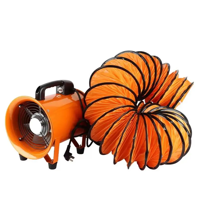 Aluminum Impeller Blade Portable Blower Fan Axial Flow Fans For Mining ...