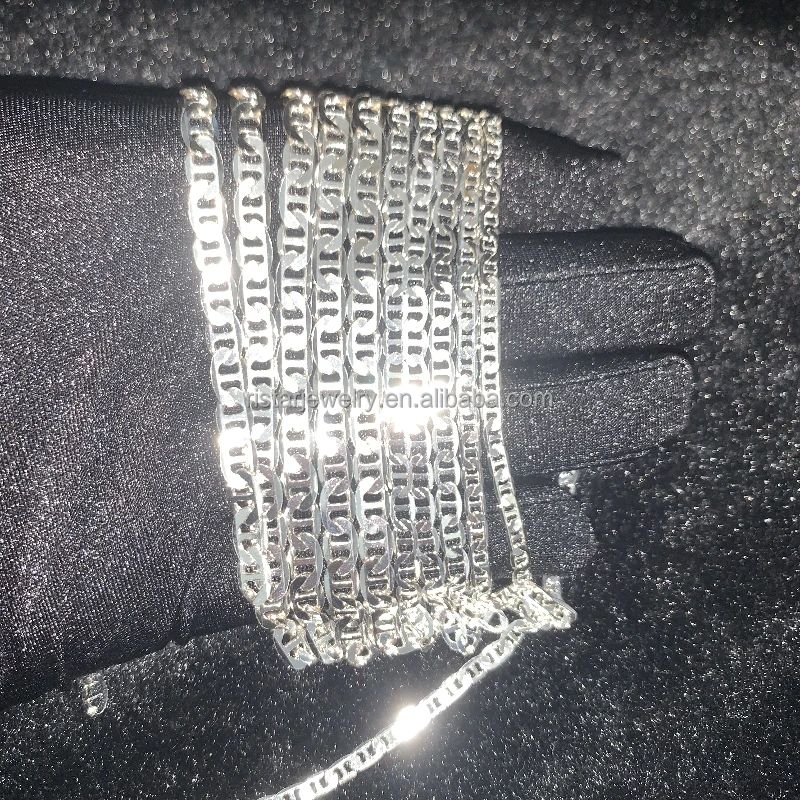 Wholesale Fashion Fine Jewelry 925 Real Sterling Silver Mariner Chains ...