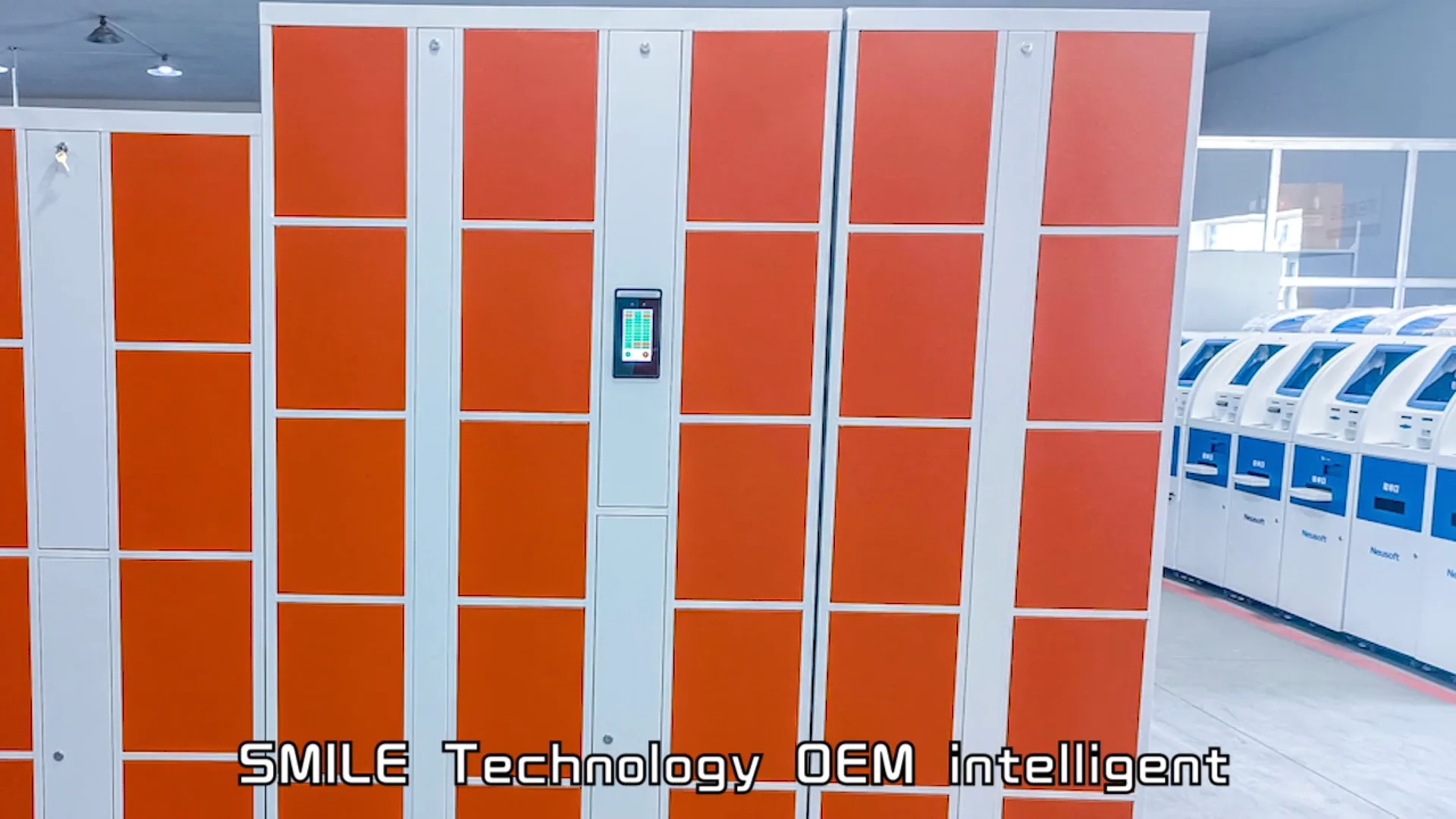 Smile Smart Parcel Lockers Oem 25/40/48 Door Cabinet Locker Metal ...