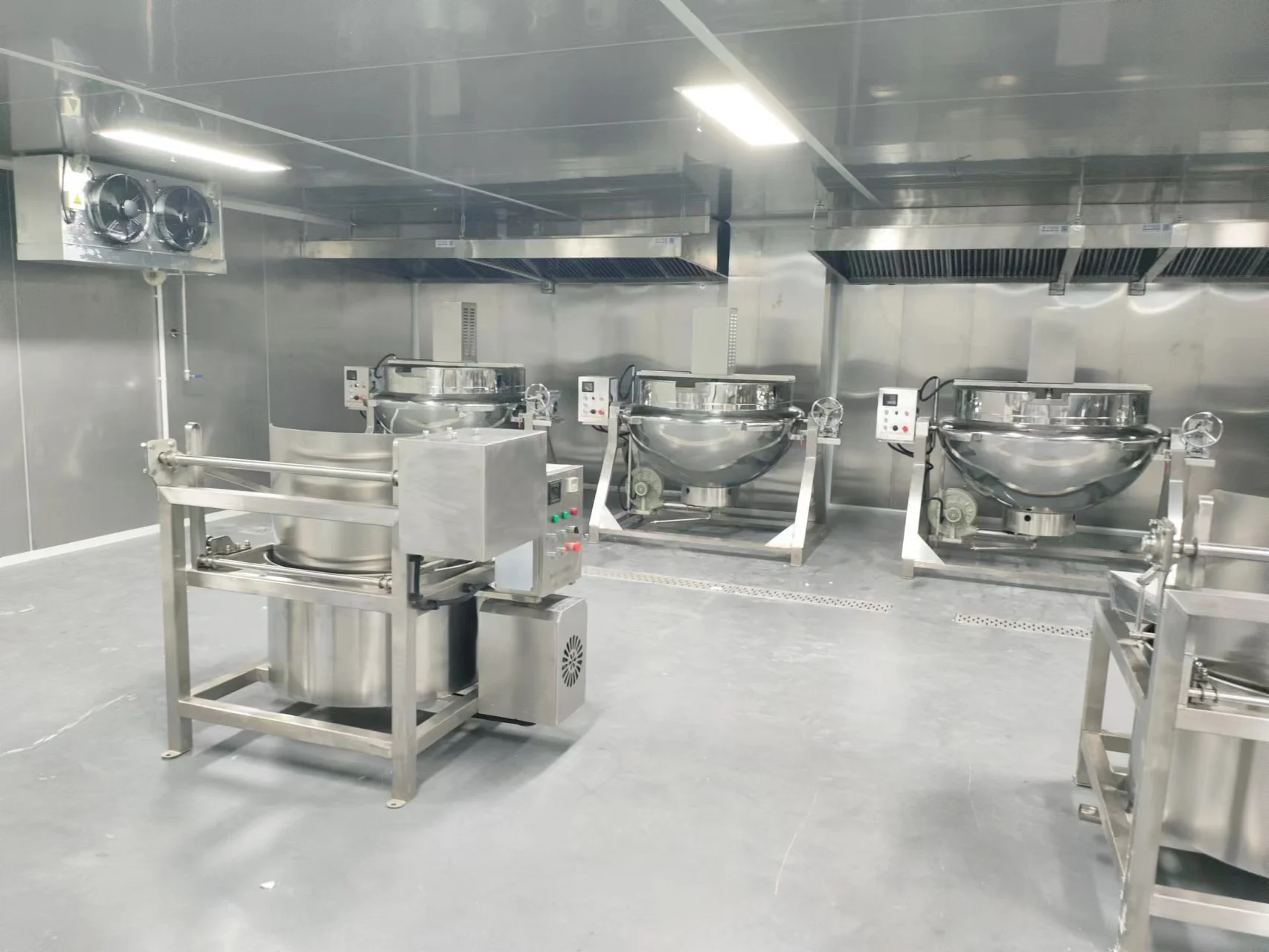 Electric SUS304 Automatic Planetary Stirring Pot for Sale