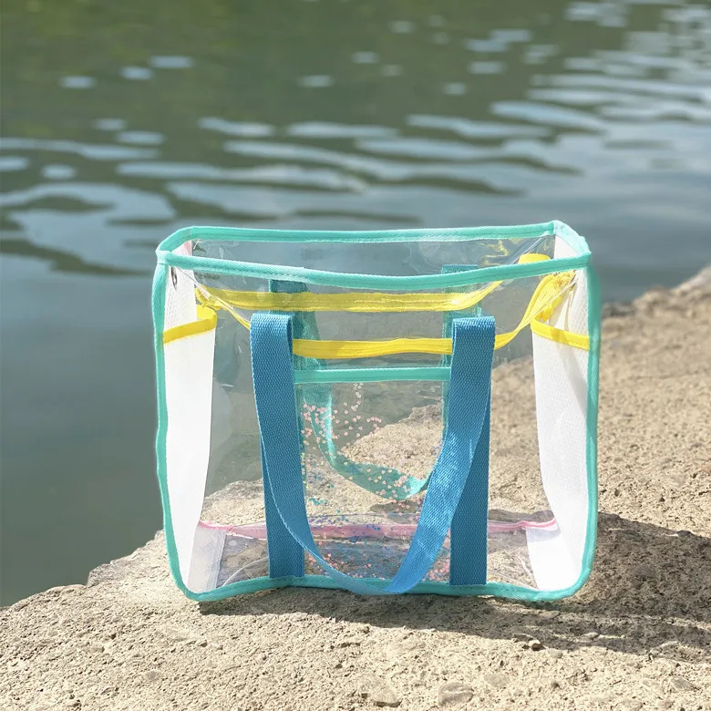 RTS 2022 Summer Hot Selling Instagram Clear PVC Beach Bag
