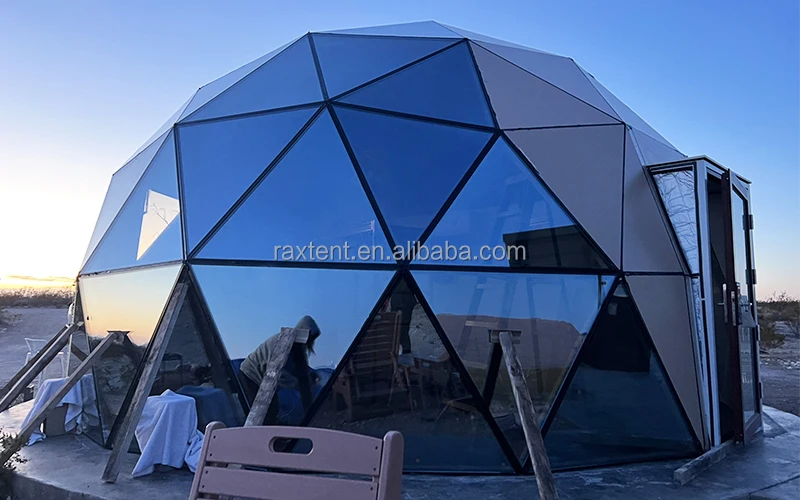 6M7M Geodesic Dome for Luxury Glamping - Durable & Stylish