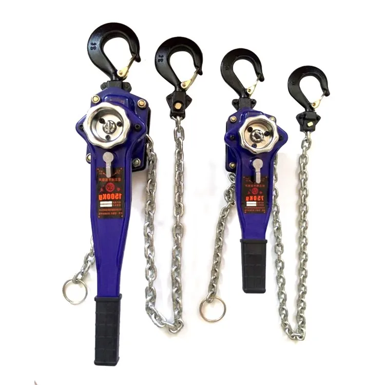 Manual Chain Hoist Block Max Lift 6m Chain Hoist Construction Lift ...