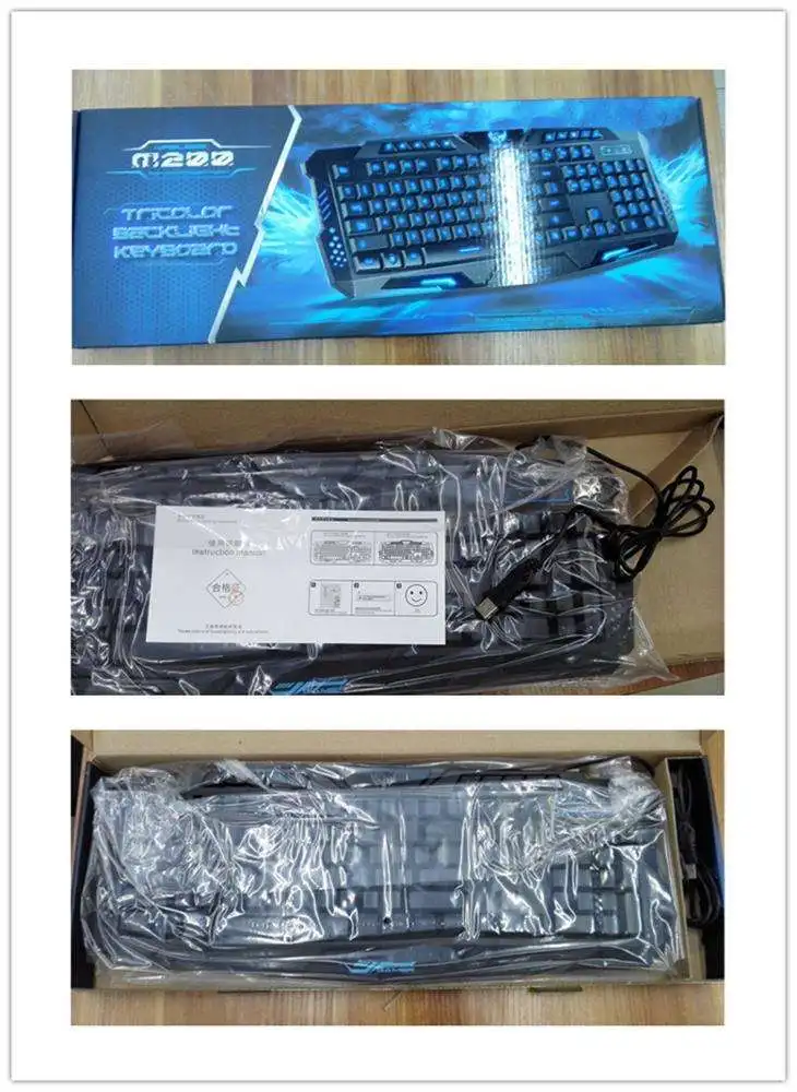 Game Keyboard Mouse Combination And Rgb Backlight Computer Game ...