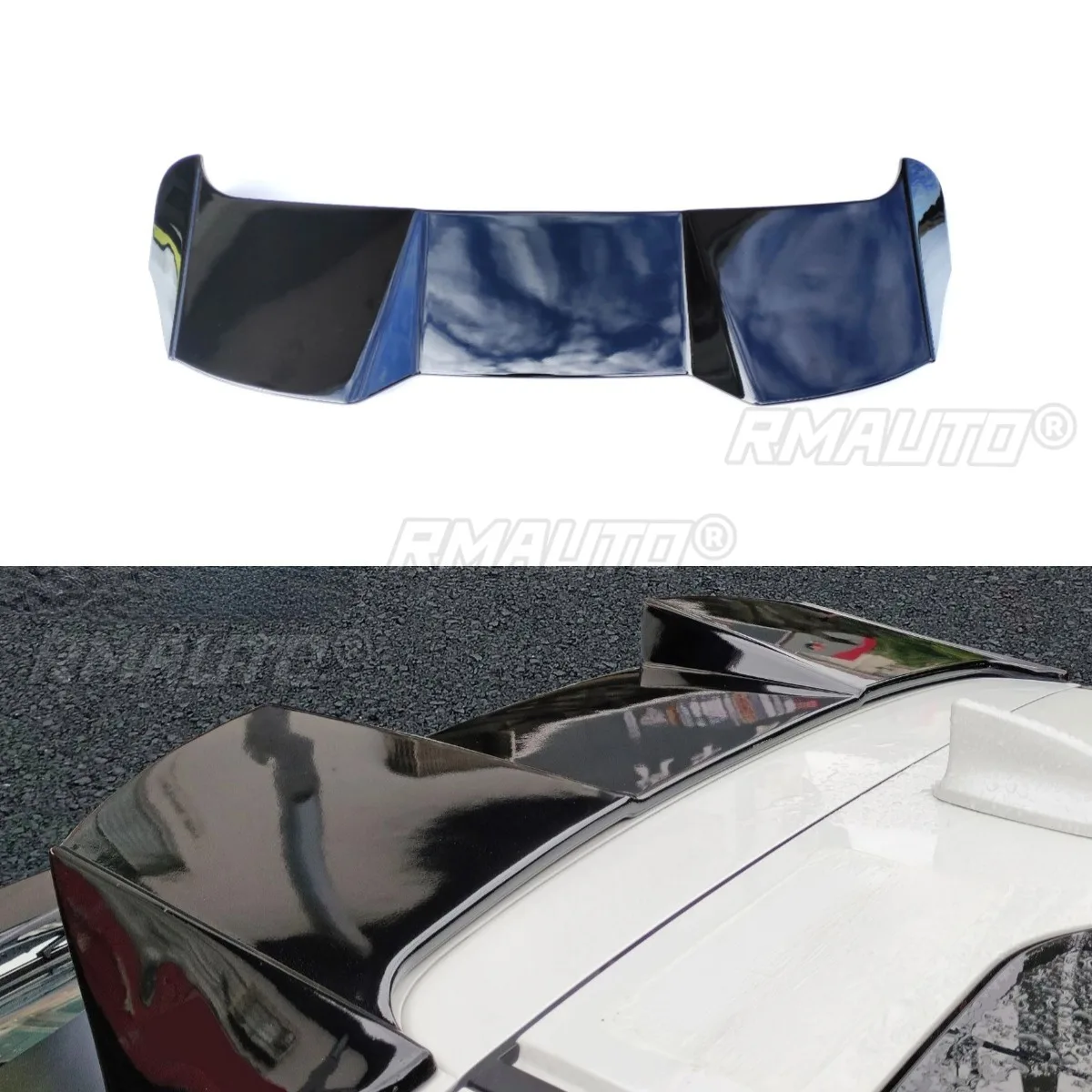 For Honda Vezel XRV HRV Gull Wing Model Car Rear Spoiler Wing Trunk ...