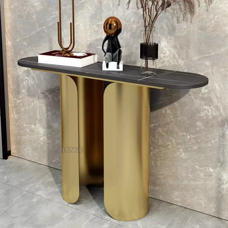 Luxury Contemporary Design Hotel Living Room Table Furniture Gold ...