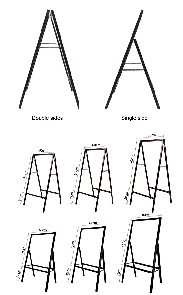 Outdoor A2 Frame Sign Poster Stand with Water Base for Outdoor ...