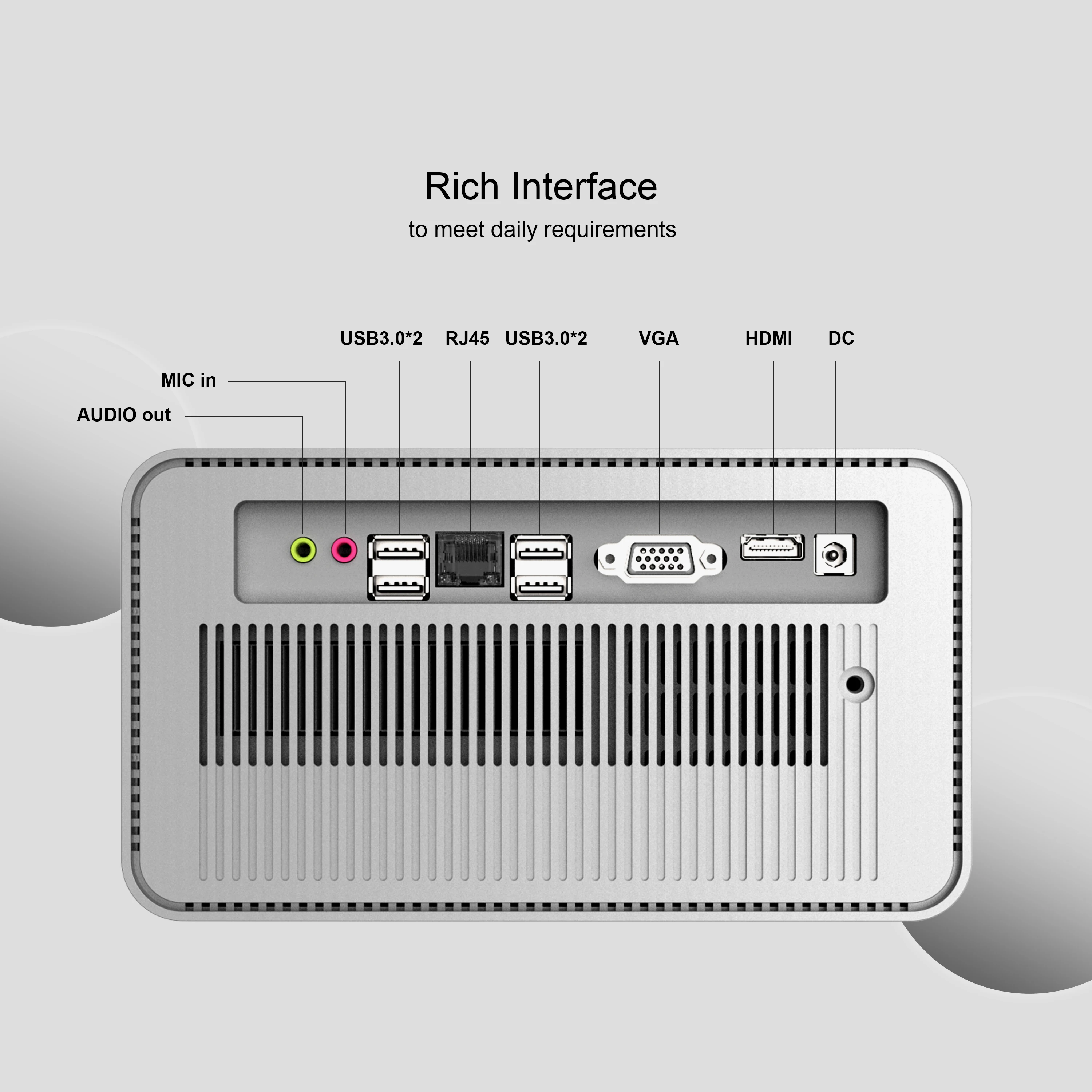 Office Mini Desktop Pc Case I3 I5 I7 Desktop10th 11th 12th Gen Mini ...