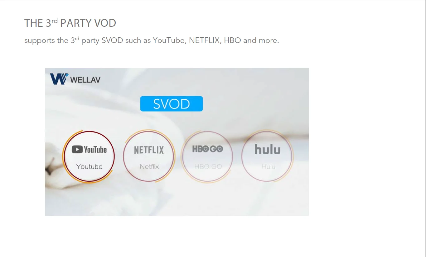 Wellav Hospital Hotel IPTV System with Hisense IPTV Support