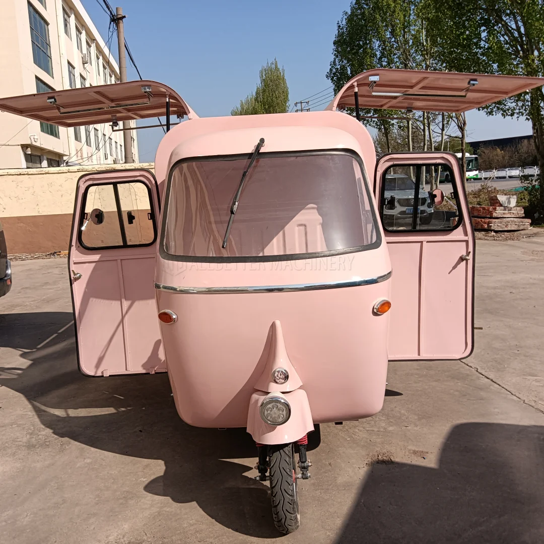 Customized Food Snack Truck - Electric Food Tricycle