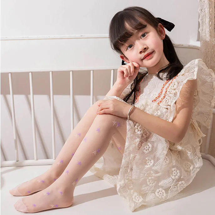 RTS Kid Baby Girls Mesh Bedazzled Stylish Tights Fishnet