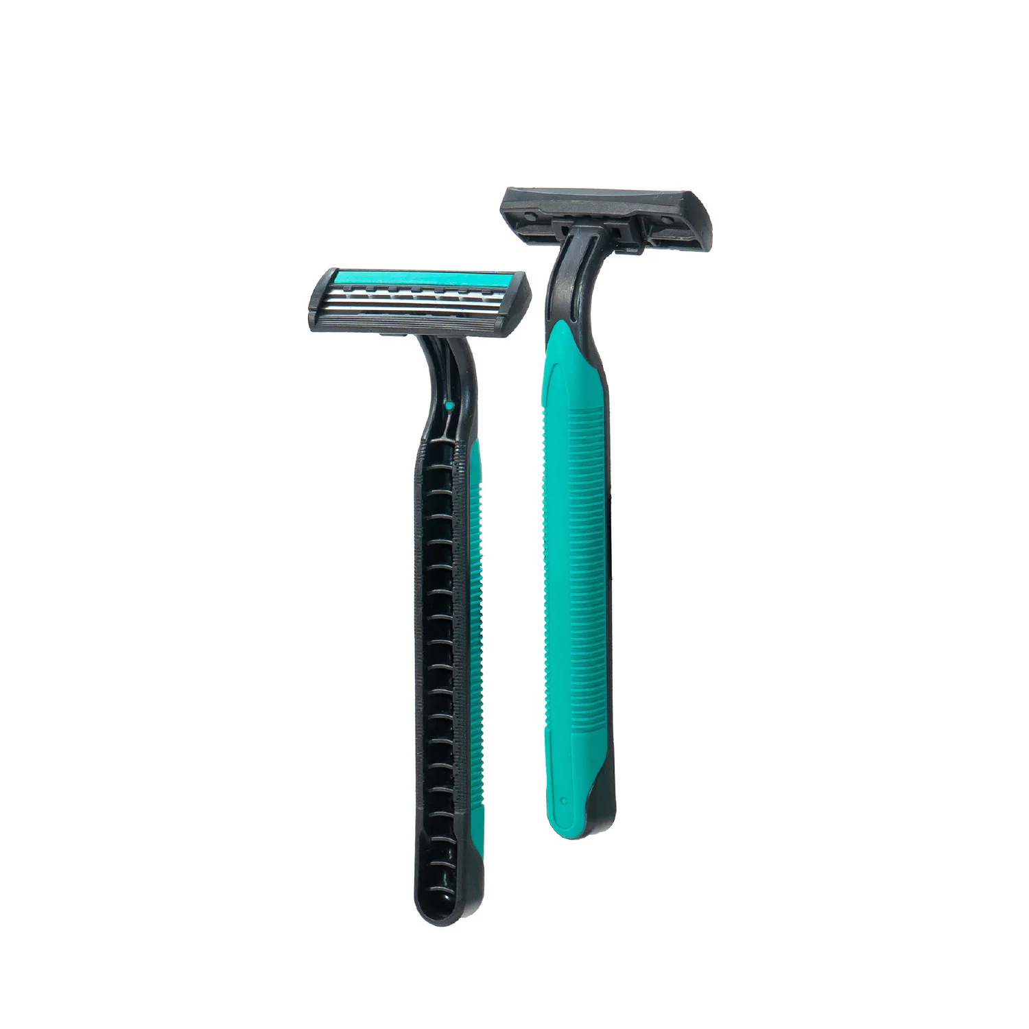 Hair Removal Triple Edge Blades Plastic Handle Triple Edge Razor - Buy ...