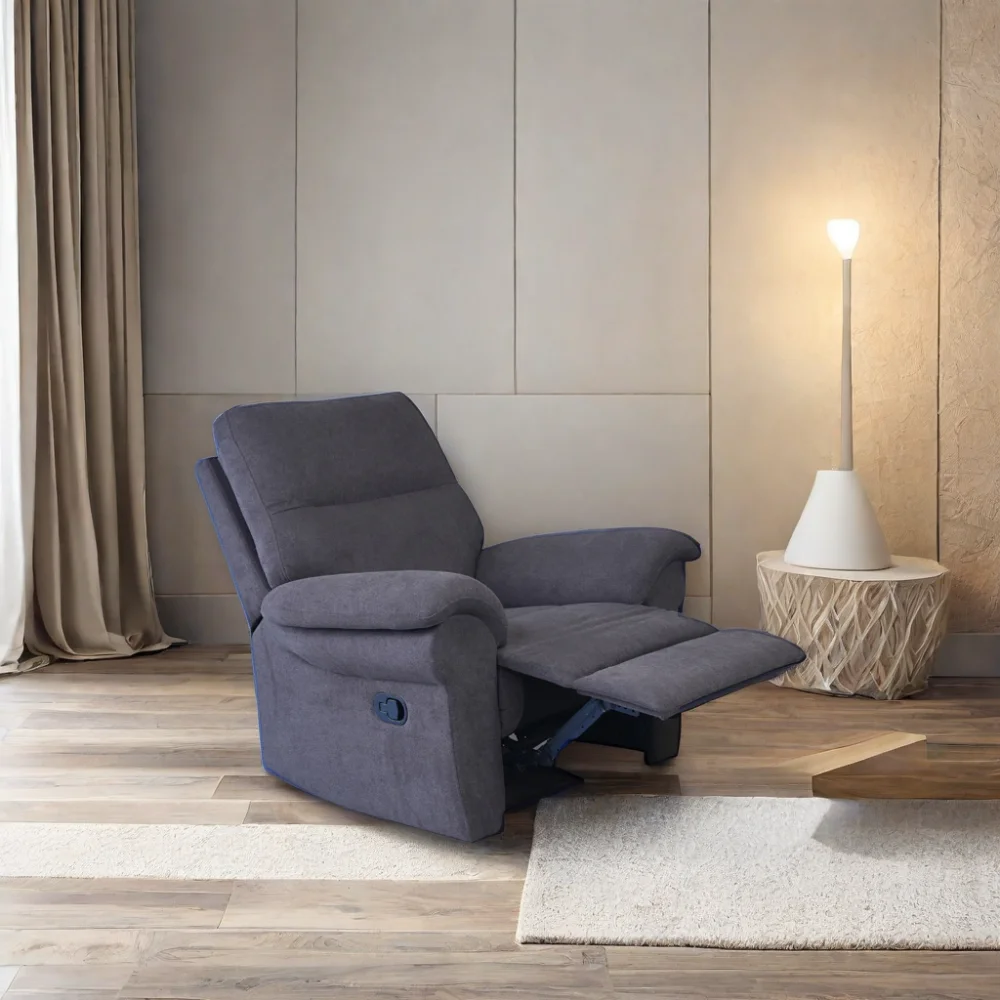 Best Modern Easy-to-use One-seater Recliner Chair With Extendable ...