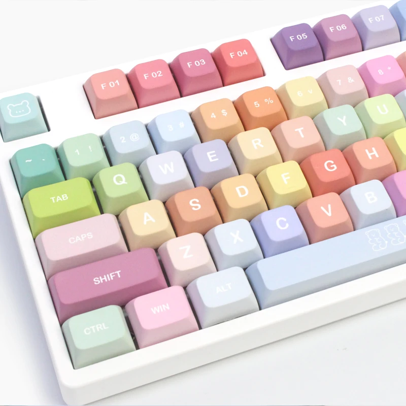 Customized mechanical keyboard PBT sub-dye keycaps XDA OEM DSA keycap ...