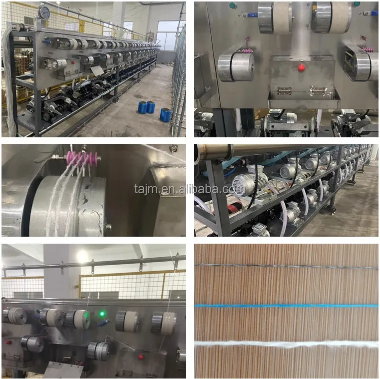 Olefin Polypropylene Polyester Taslan Air Texturing Yarn Machine