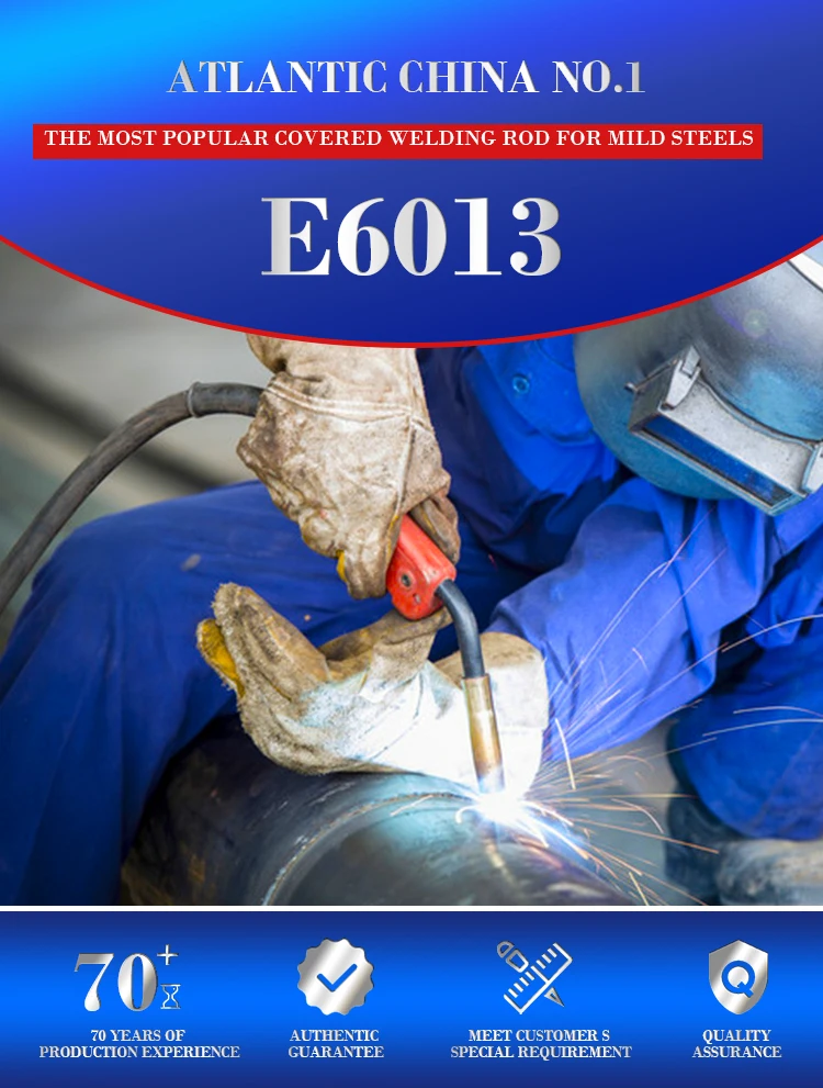 Atlantic AWS E6013 Welding Rods - Superior Performance