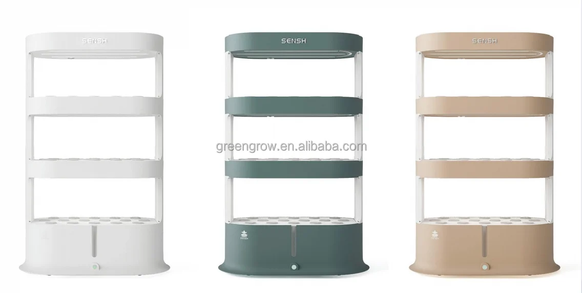 Growing Tower Remote Control Greenhouse Indoor Hydroponics System ...