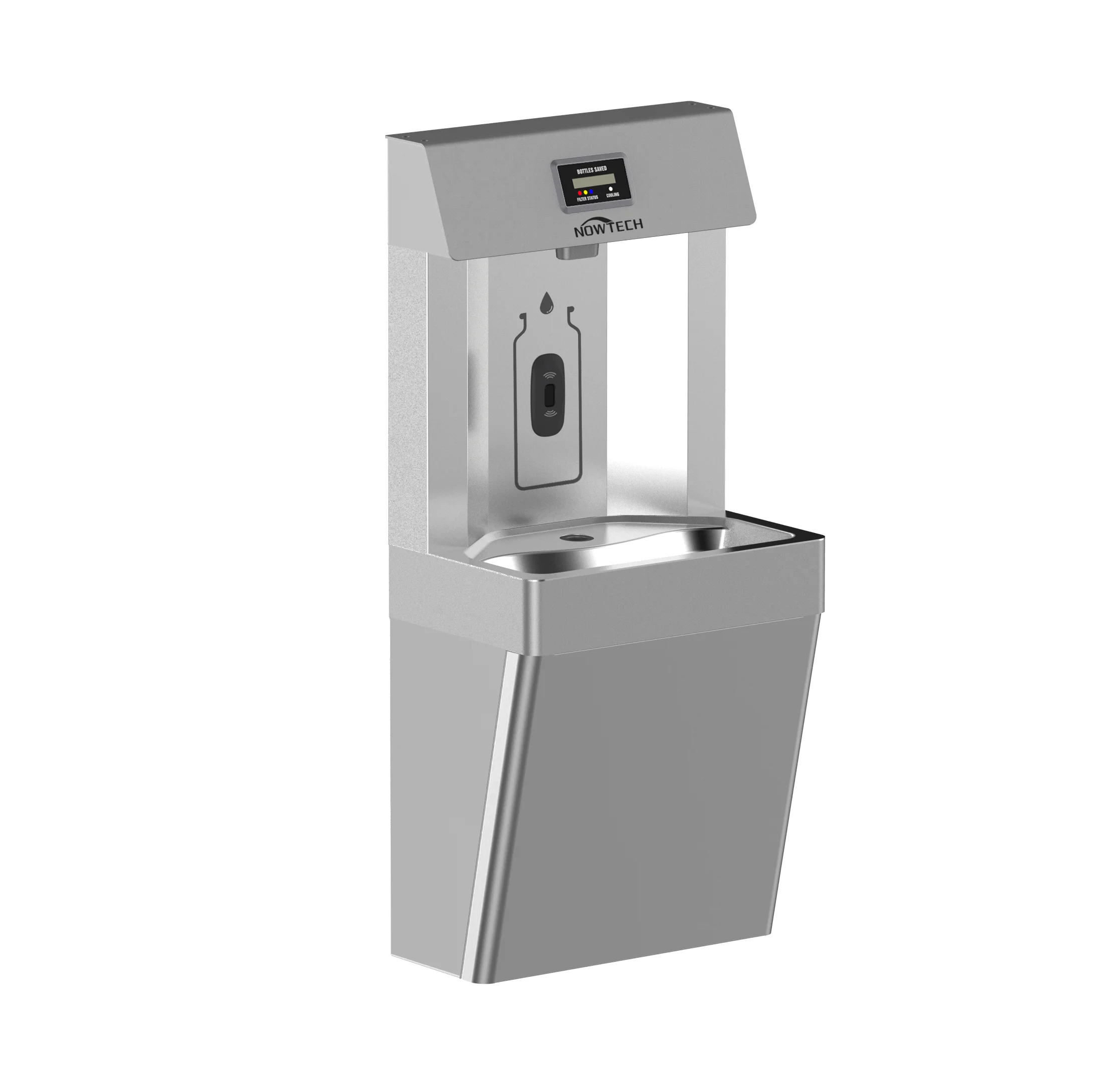 Public Wall Mounted Stainless Steel Water Dispenser