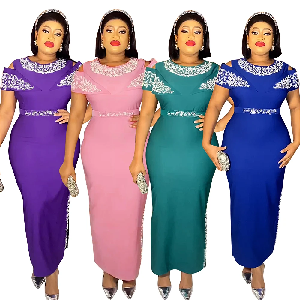H And D Plus Size Elegant African Wedding Party Long Dresses For Women Buy African Party Dress