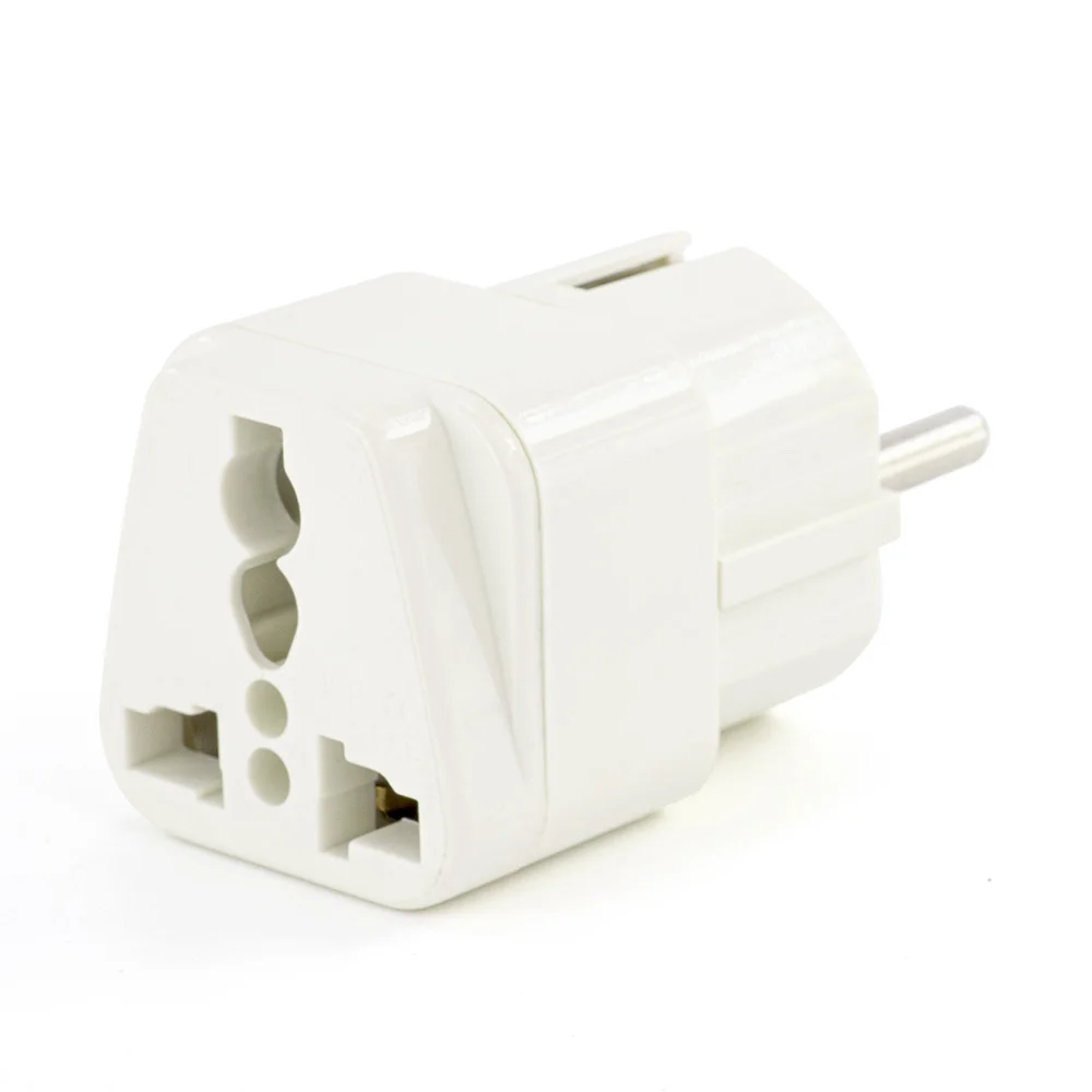 Universal Type B 3 Pin Grounded Ac Plug Travel Adapter Outlet For ...