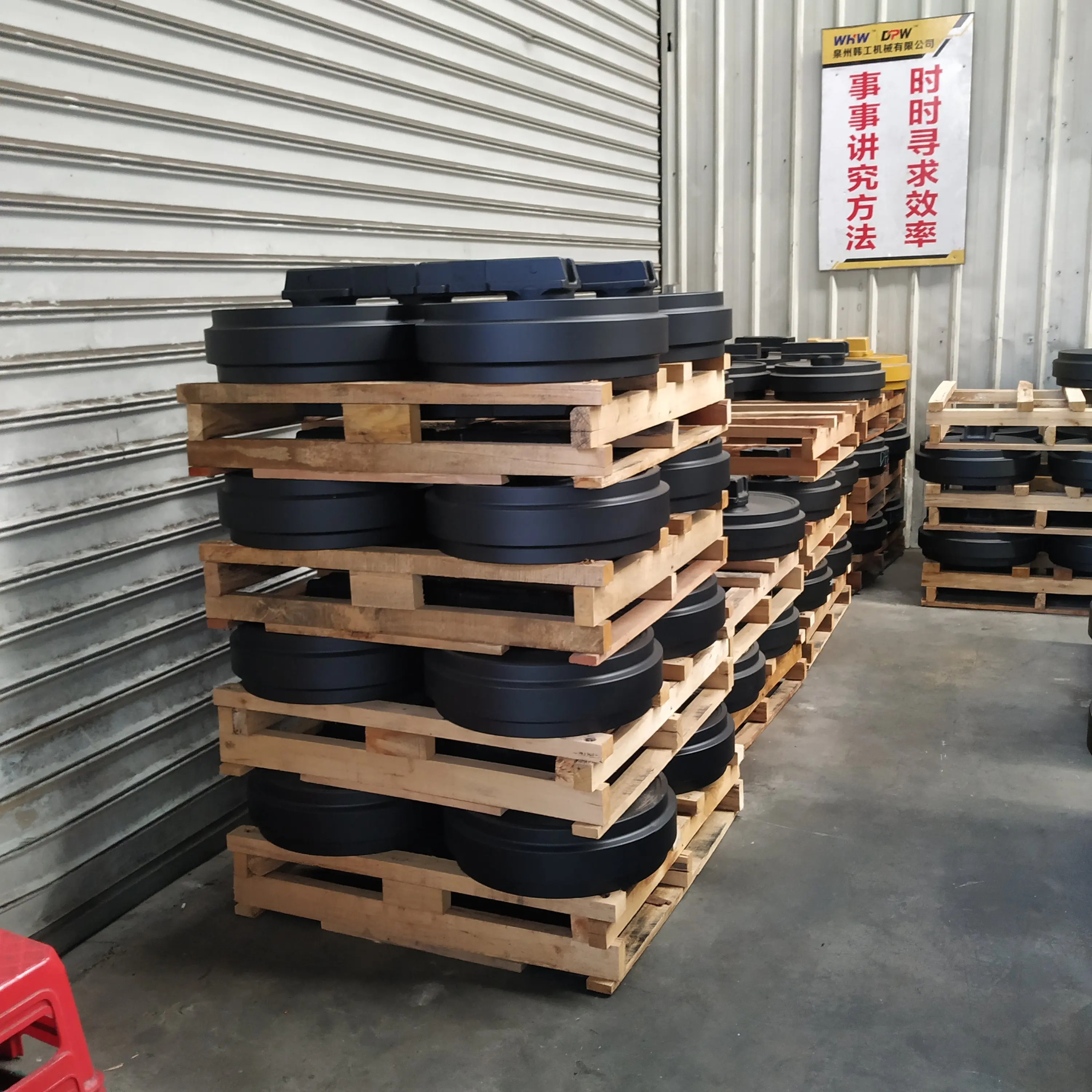 Excavator Roller Forging Guide Wheel Dozer Guide Wheel Engineering ...