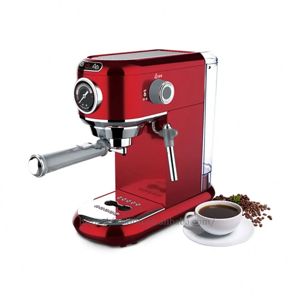 Multi Espresso Red Coffee, Machine for Home Office Restaurant Cafe ...