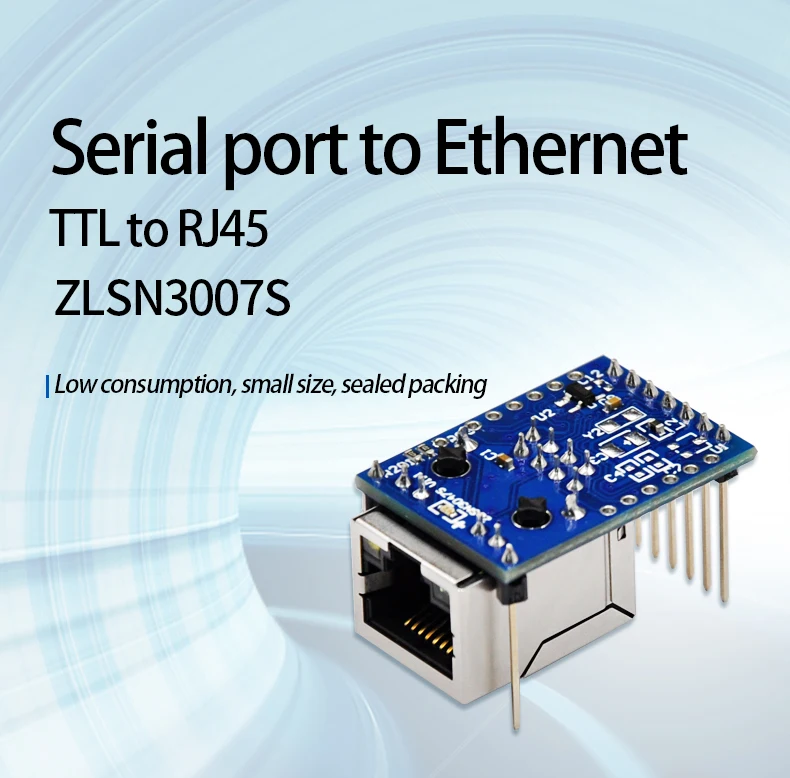 RJ45 UART Super Module - TTL to Ethernet Integration