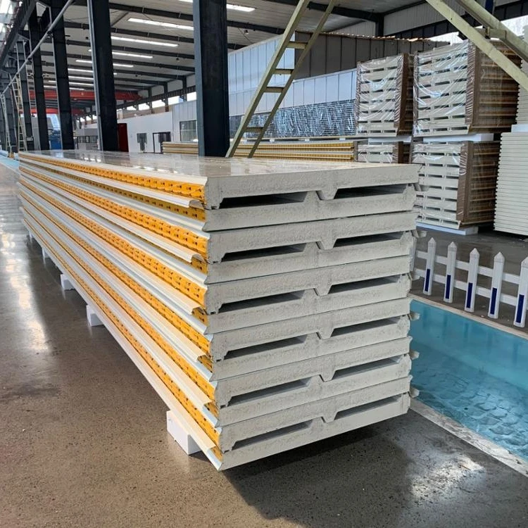 50mm/75mm/100mm/120mm/150mm/200mm Insulated And Fireproof Pu/pir ...