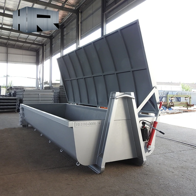 Heavy Duty Hook Lifting Bin - Waste Container & Roll off Dumpster