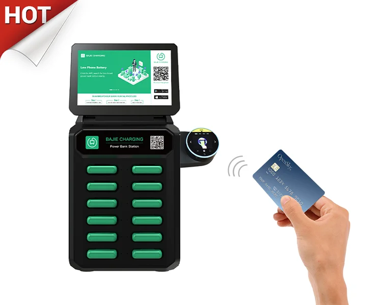 Bajie Custom Qr Code Public Charging Station 6 Slots Sharing Phone ...