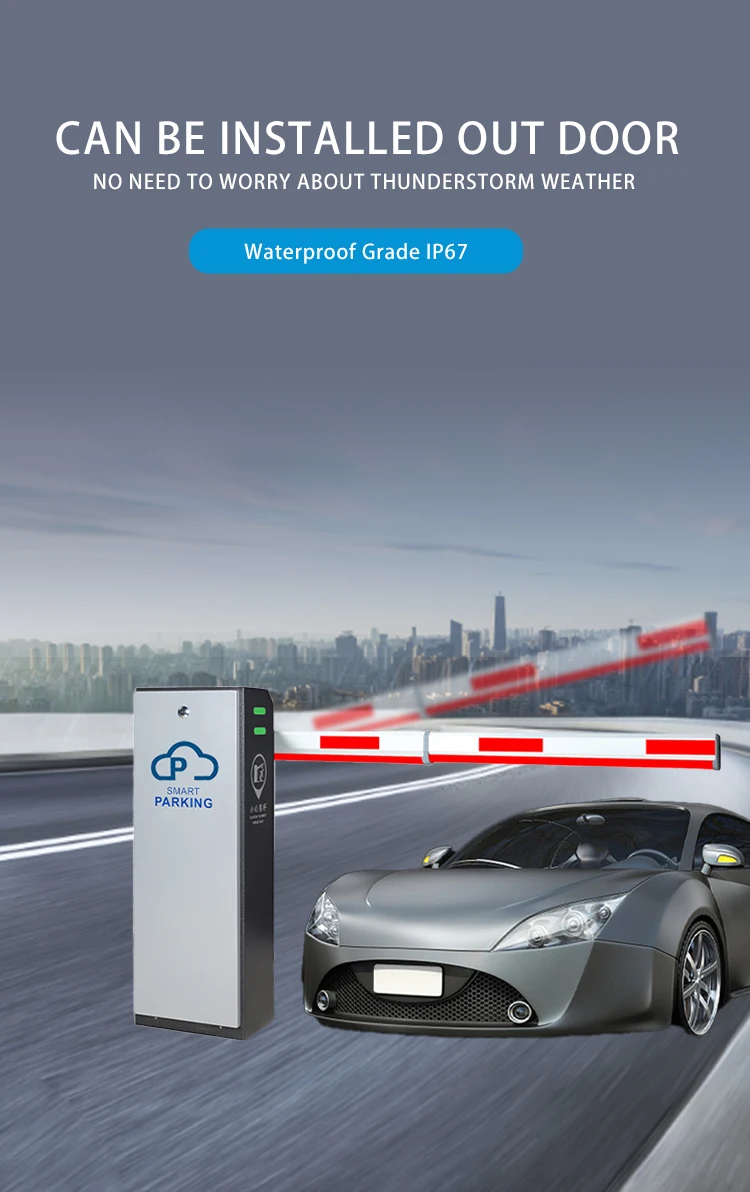 Realpark New Generation Barrier Gate Vehicle Access Parking Management ...
