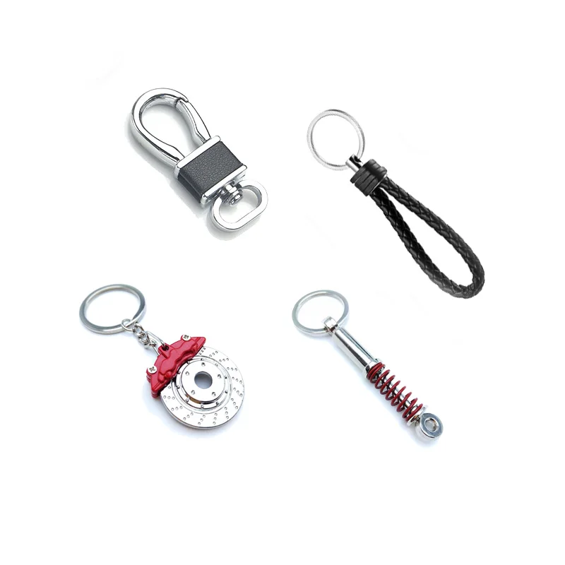 Custom Logo Automotive Car Parts Set Keychain - Promotional Gift