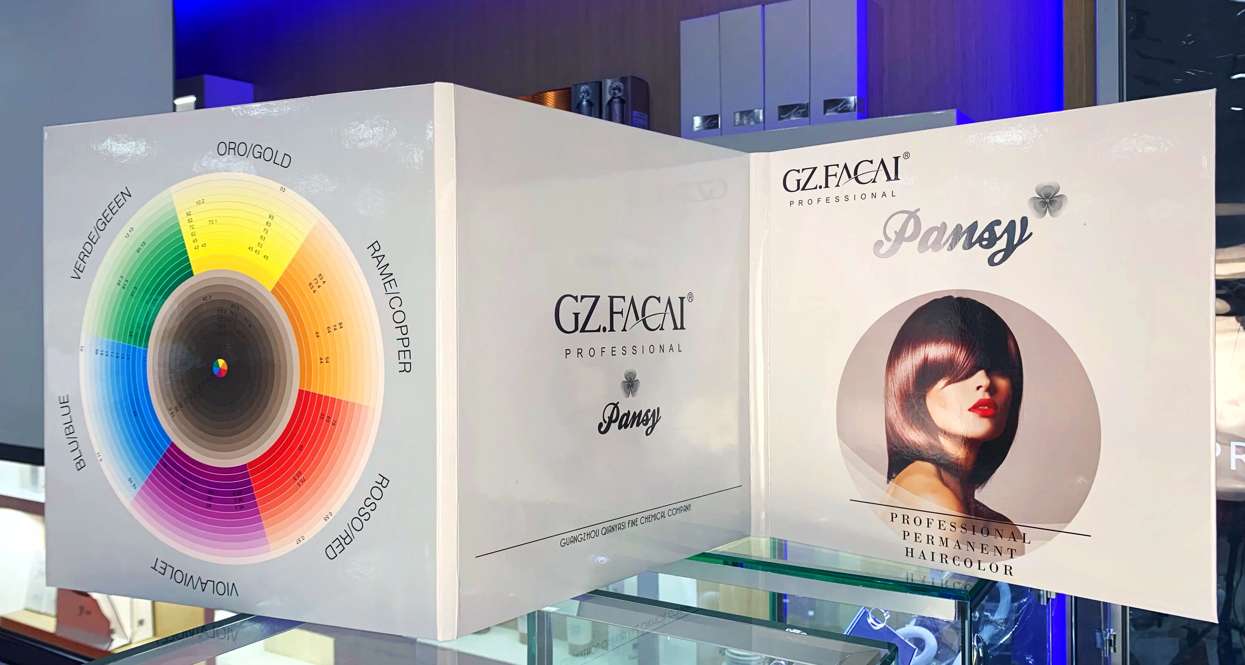 OEM Professional Hair Display Color Chart - Hair Style Guide