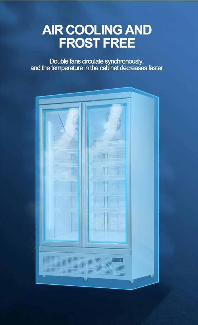 Supermarket Chocolate Cold Drink Display Chiller - Greenott/oem