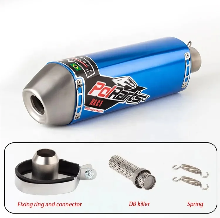DR-650 Motorcycle Exhaust Muffler for Suzuki DR650 2000-2022