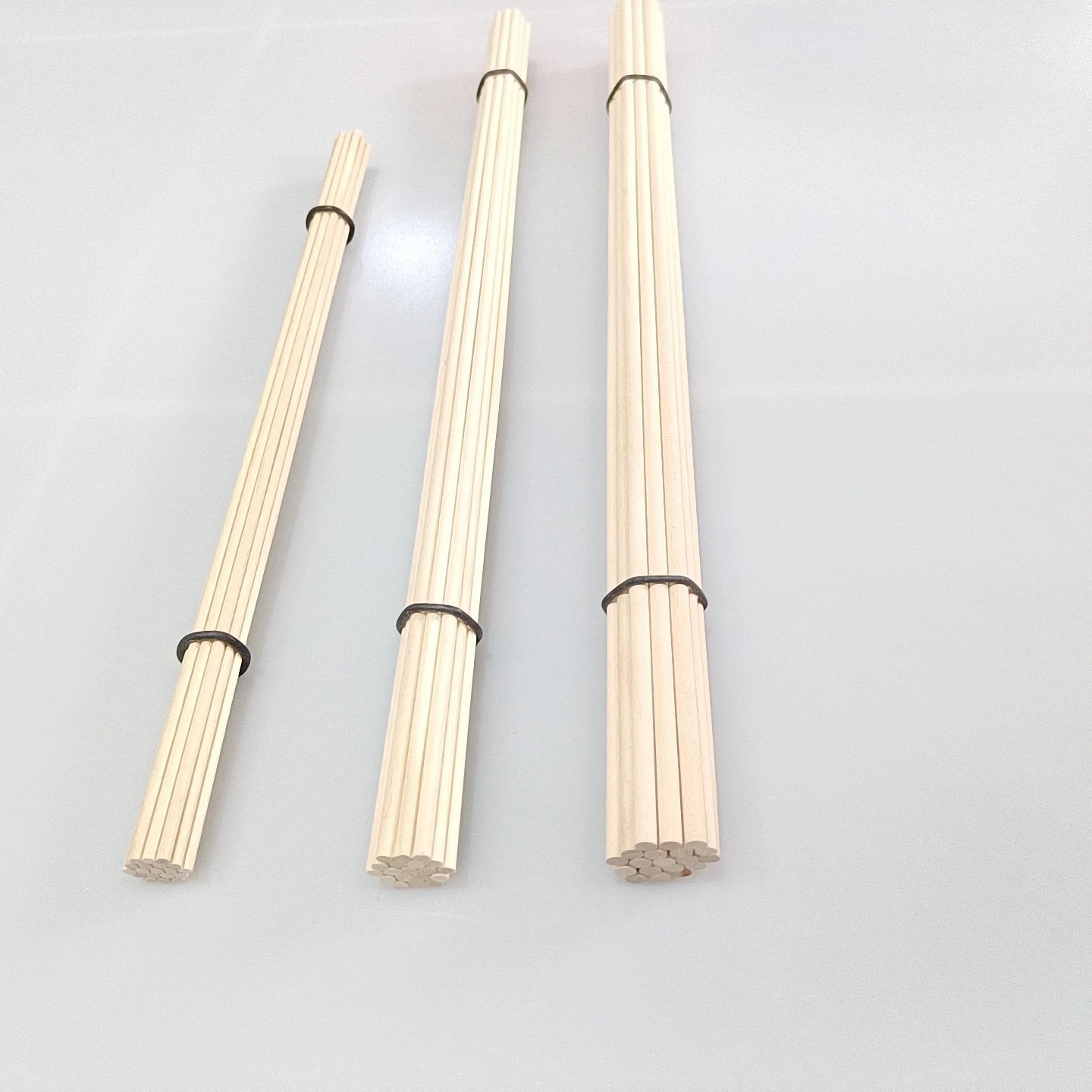 38cm/40cm Wood Drum Sticks/brush /bamboo Drum Sticks Wood Makinhg Drumsticks Handmade Music 3mm ...