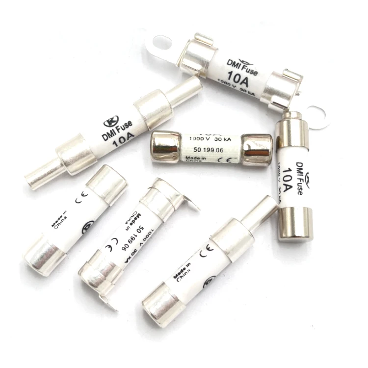 Bolt Screw Pcb Mount Dc 1000v 10a 15a 20a 25a 30a 32a 10x38 Electric Vehicle Fuse For Ev - Buy ...