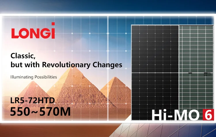 Longi Solar Panels - 555W-570W PV Panels with 30-Year Warranty