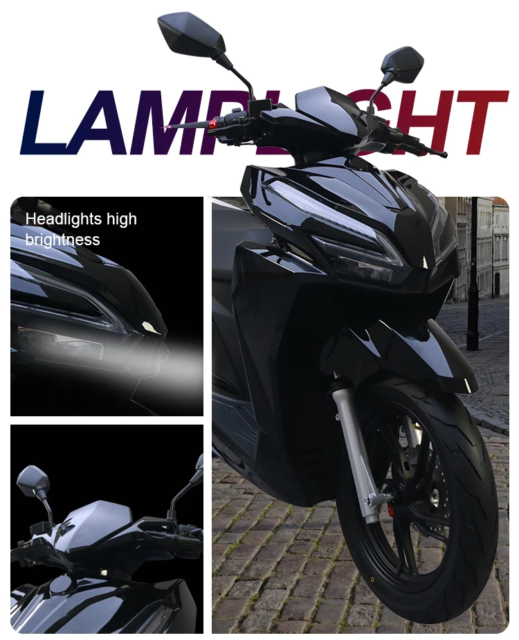 Ckd Skd 2 Wheel Electric Moped Scooter Motorcycle 14 Inch 1300/1600w ...